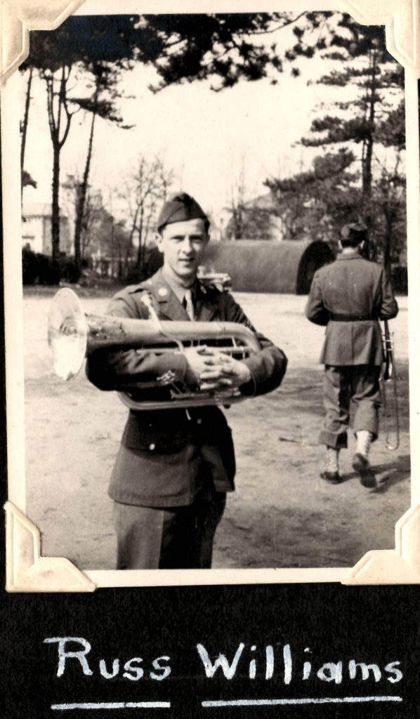 Russ Williams – Statesmen 1st army band Photo album ...