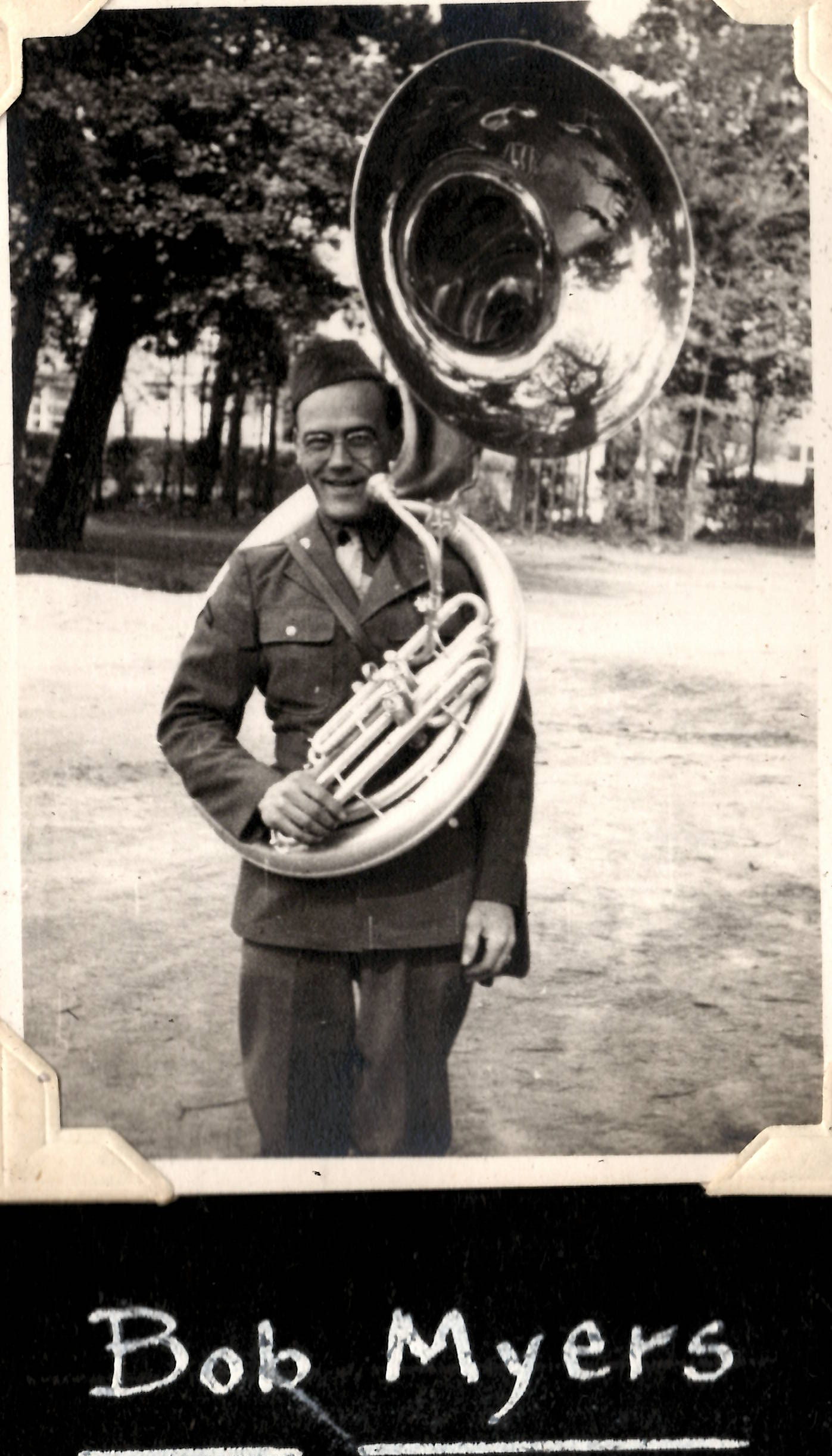 Bob Myers – Statesmen 1st army band Photo album – WorldWarTwoVeterans.com