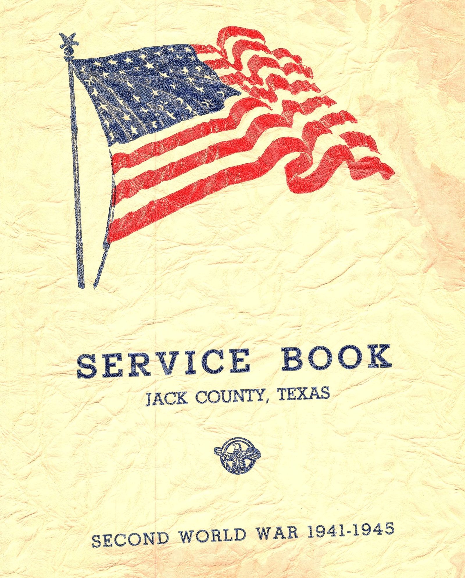 Service Book Jack County Texas Second World War 1941 – 1945 ...