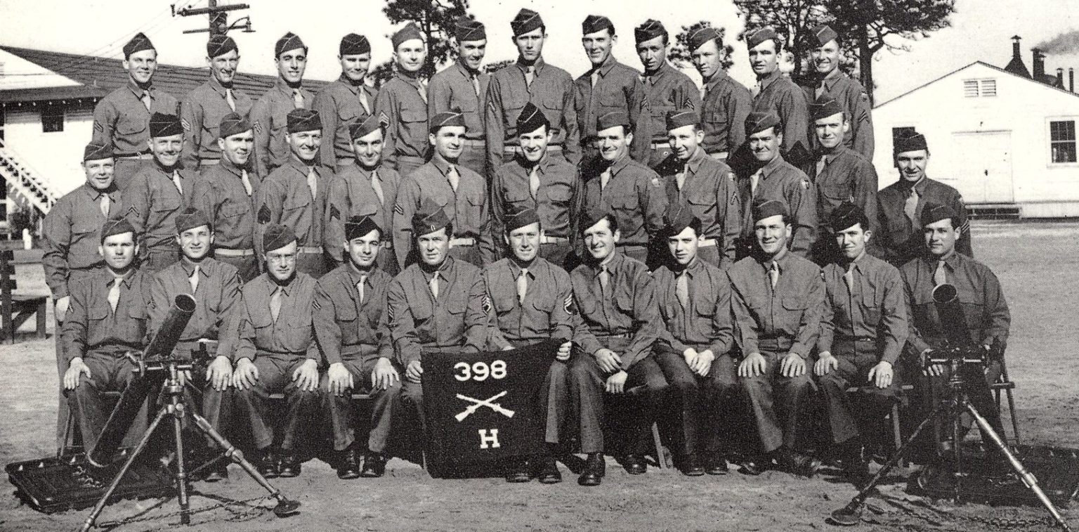 Company H – 398th Infantry Regiment – 100th Infantry Division ...