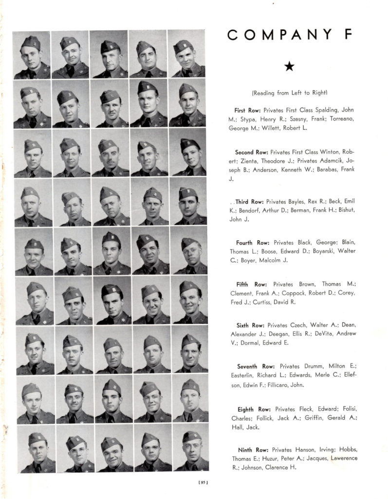 F Company 2nd Infantry Regiment 5th Infantry Division ...