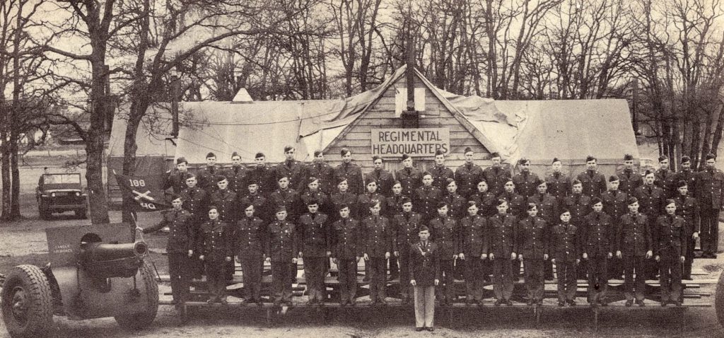 188th field artillery regiment Headquarters Battery ...