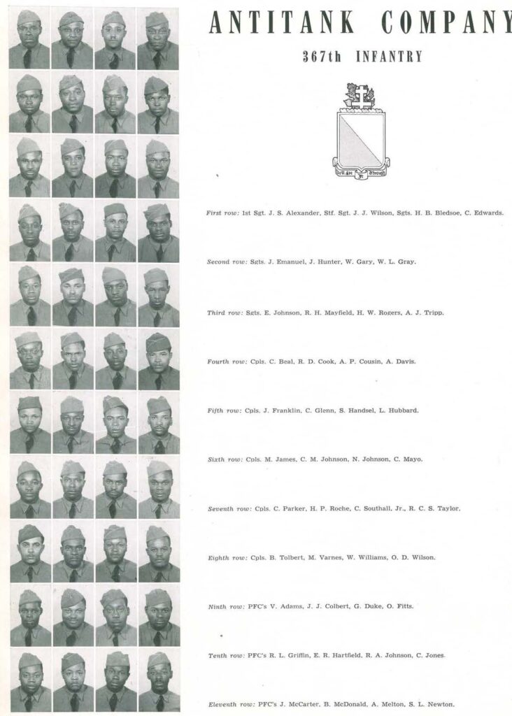 Antitank Company 367th infantry regiment – WorldWarTwoVeterans.com