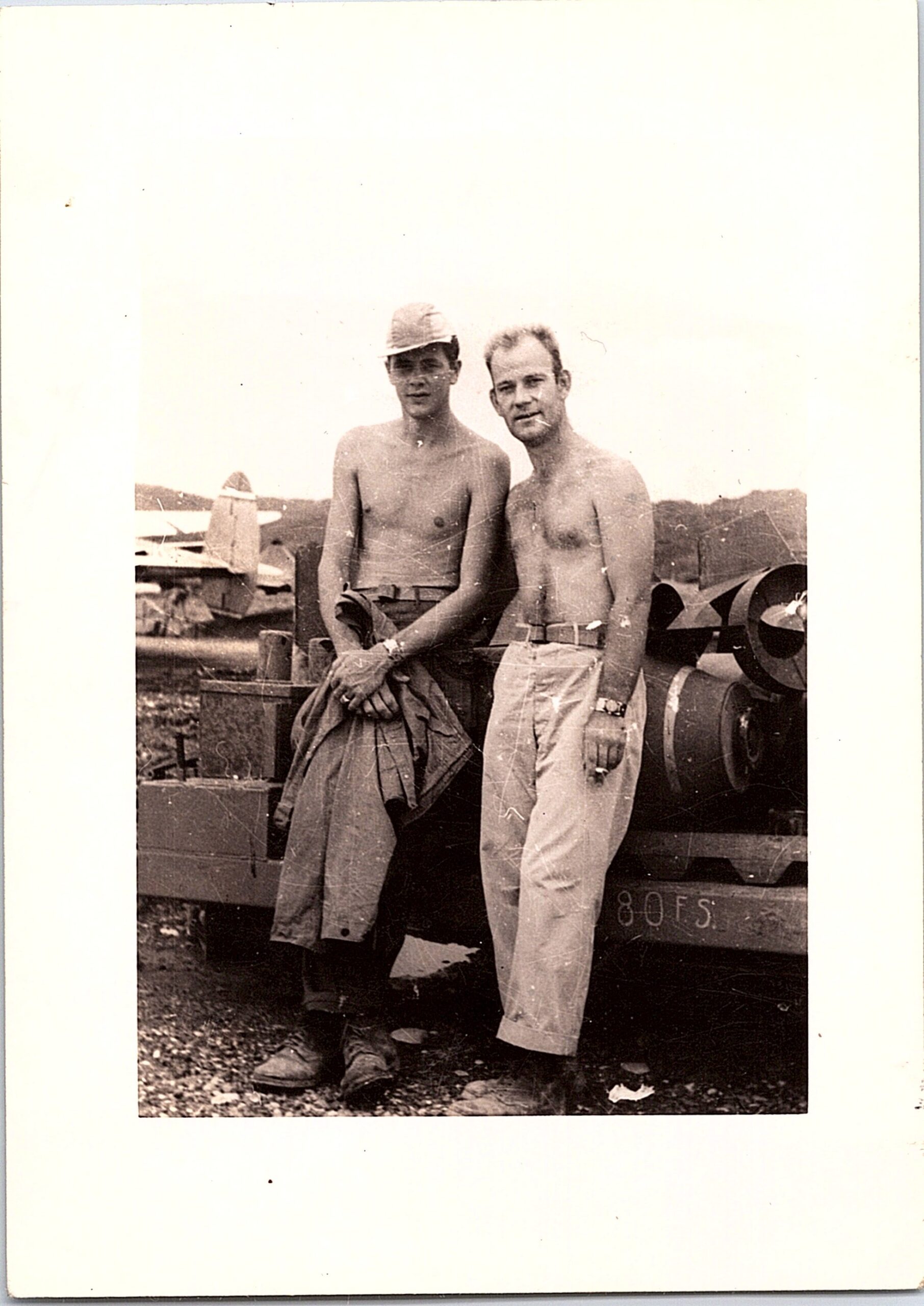 Helander George V 31257309 PTO 80th Fighter Squadron “headhunters ...